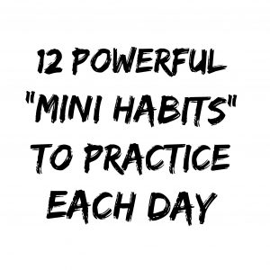 12 Mini Habits of Insanely Successful PeoplePick the Brain | Motivation ...